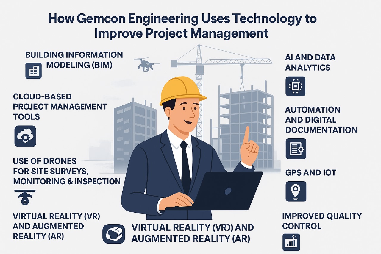 Gemcon Improves Project Management with Technology